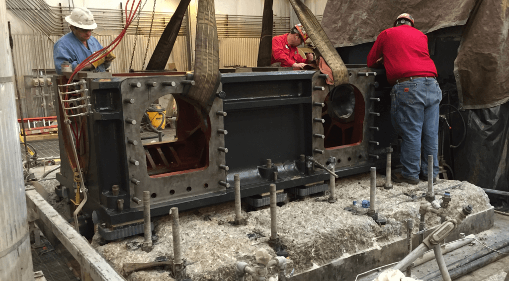 Rotating Equipment Foundation Solutions | Structural Technologies