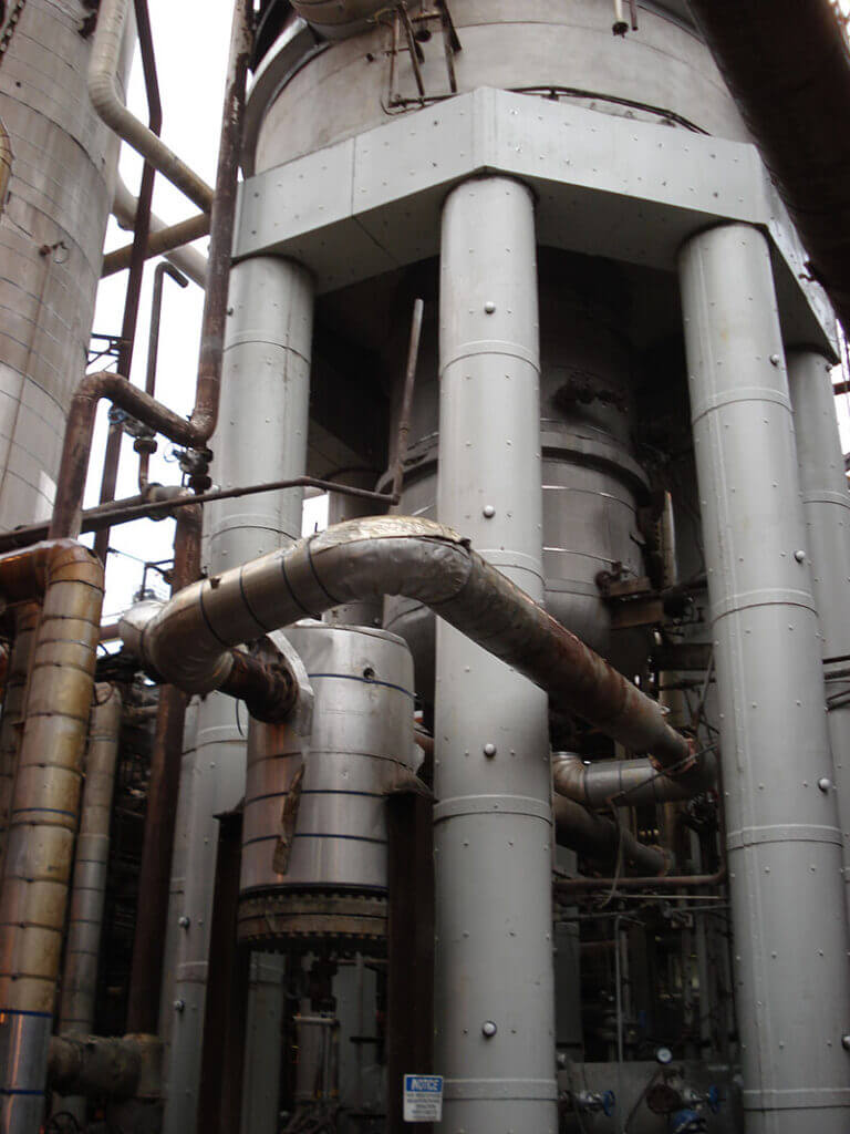 Vacuum Tower Cathodic Protection Installation | Structural Technologies