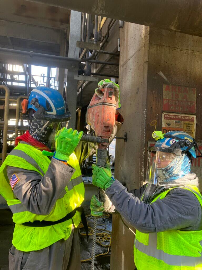 Soil Stabilization of Chlorinator Structure | Structural Technologies