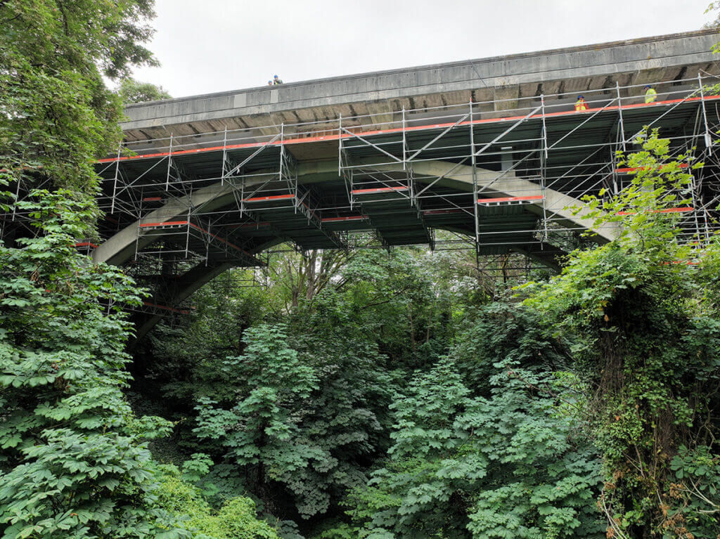 McGraw Street Bridge Seismic Rehabilitation | Structural Technologies